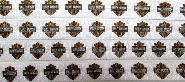 Harley Davidson 5/8" FOE (5 Yards) | Dancing In Ribbon