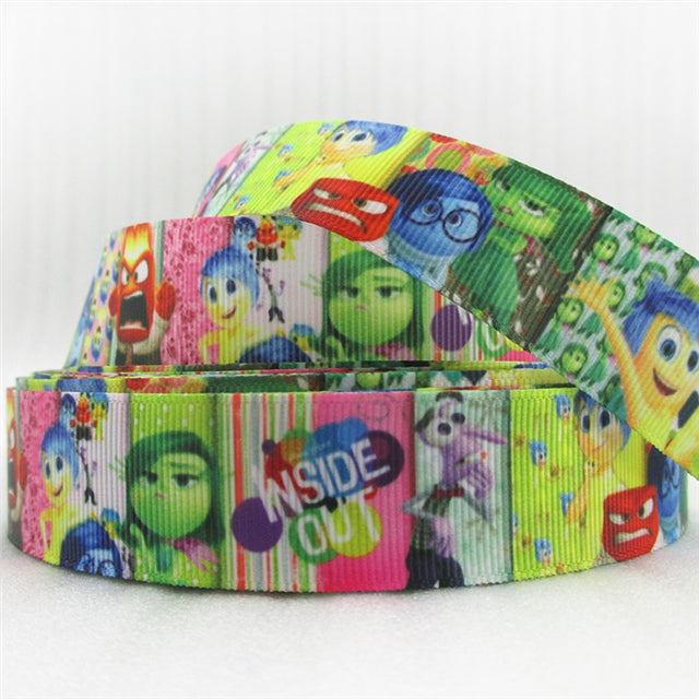 Inside Out Patches 1" Ribbon | Dancing In Ribbon