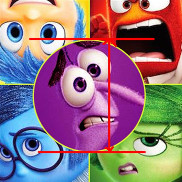 Inside Out Squares Faux Leather Sheet | Dancing In Ribbon