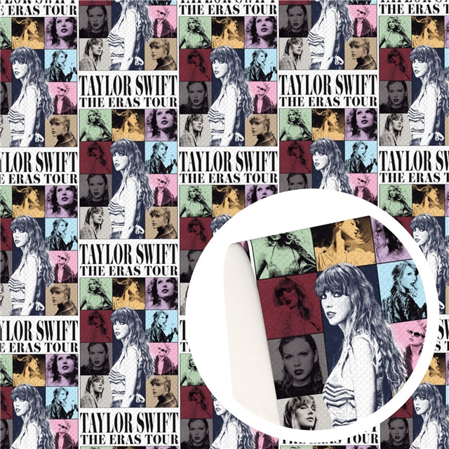 Taylor Swift Faux Leather Sheet | Dancing In Ribbon