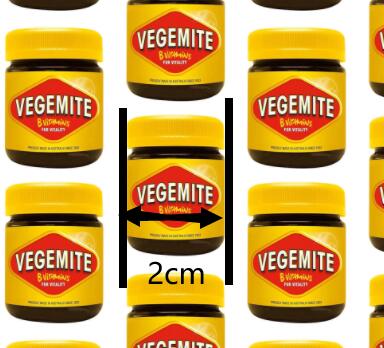 Vegemite Faux Leather Sheet | Dancing In Ribbon